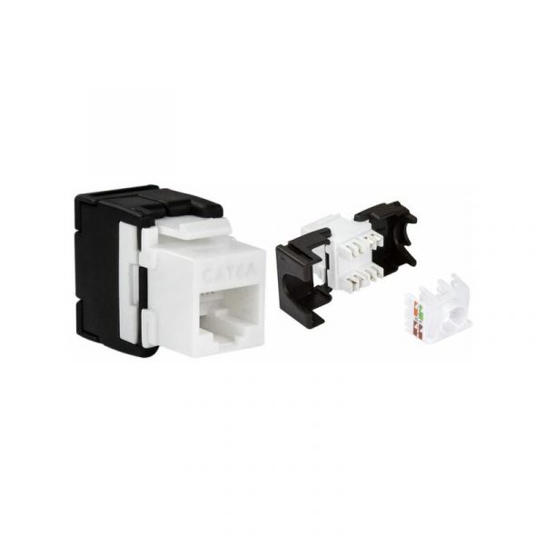 Installations réseaux LogiLink Embase Keystone Cat.6A, classe EA, non ...